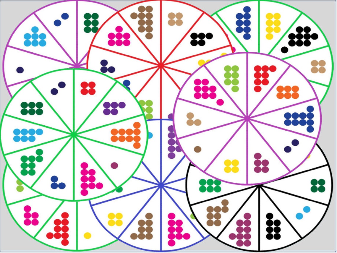 Matching Game, Number 1-10, Preschool, Kindergarten, Homeschool ...