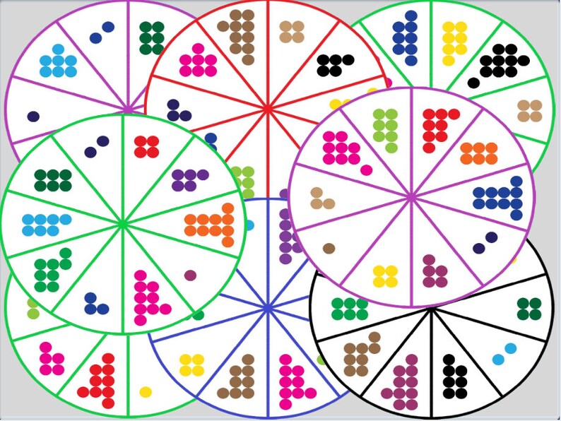 Matching Game, Number 1-10, Preschool, Kindergarten, Homeschool ...