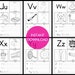 Alphabet Worksheets, Printable Letter Worksheets, Homeschool Worksheets ...
