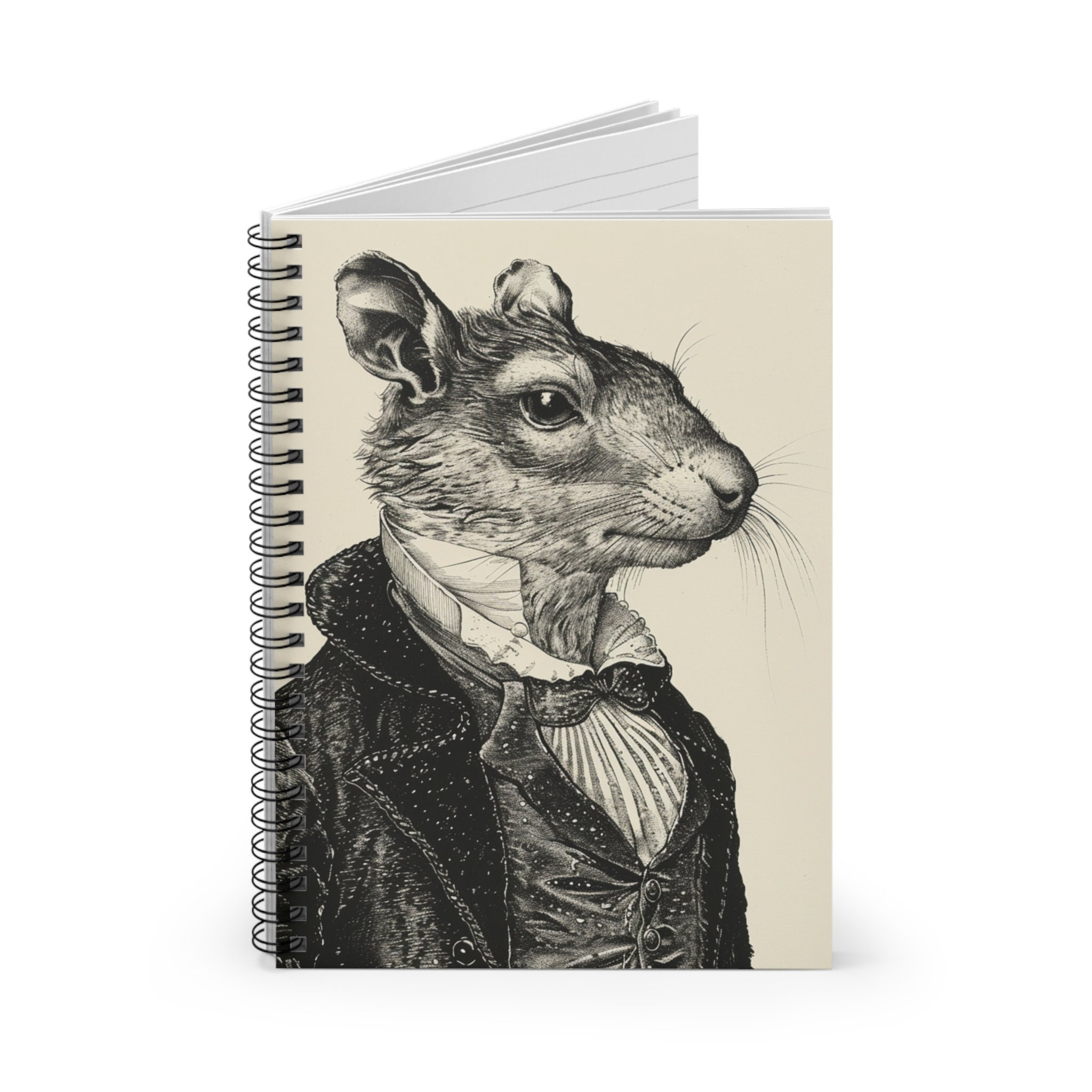 Spiral Notebook Rat Dark Academia Art Gothic Mystical, Art, Aesthetic ...