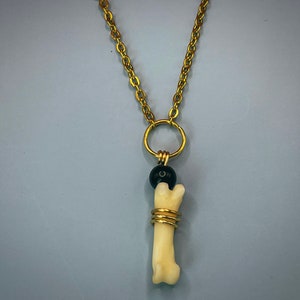 Real Bone Coyote Toe Necklace, Taxidermy Jewelry, Whimsigoth Necklace ...