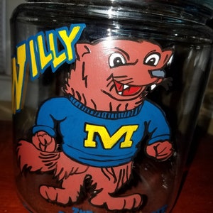 Willy the Wolverine Hand Painted Michigan Wolverines Cookie - Etsy