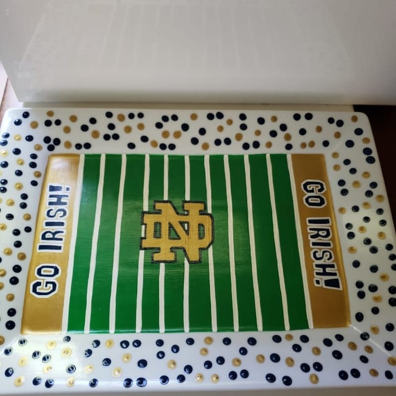 College Serving Plate - Etsy