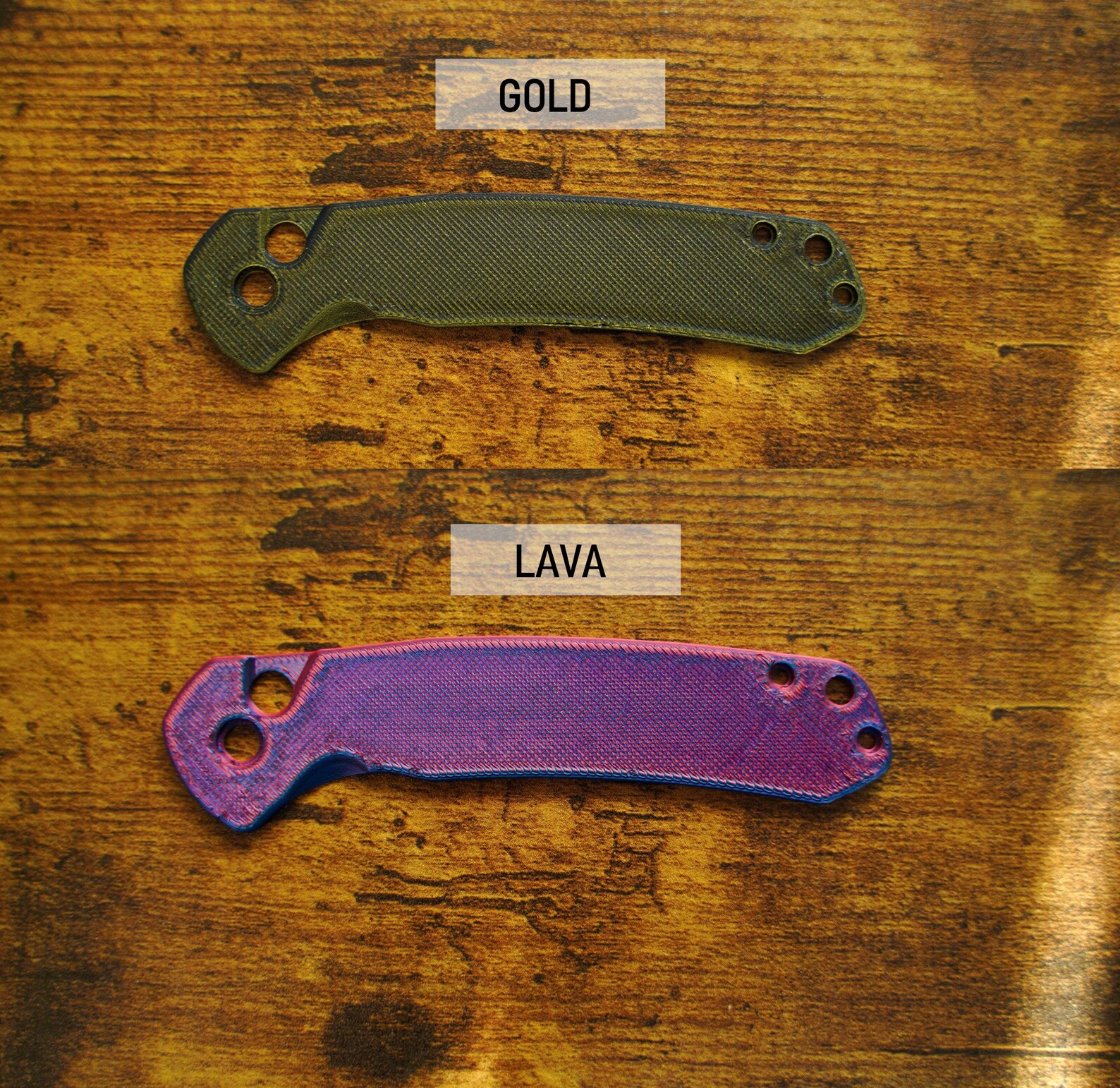 CJRB Pyrite Handle Scales - Etsy