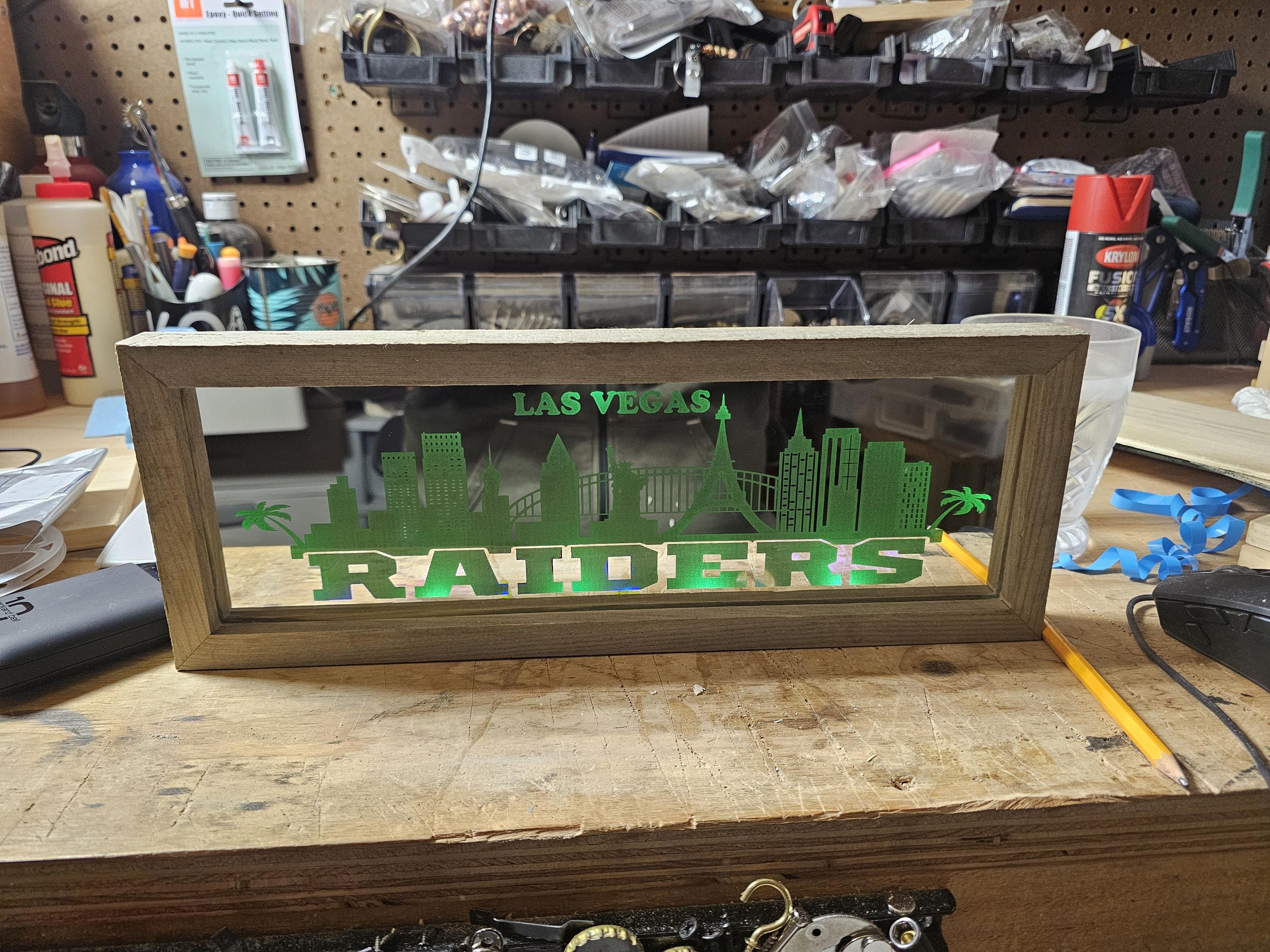 Las Vegas Raiders Led Sign - Etsy