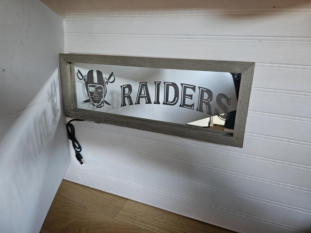 Raiders Led Sign - Etsy