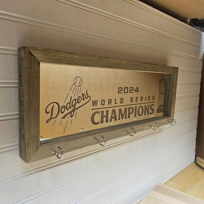 Dodgers Keychain - Etsy