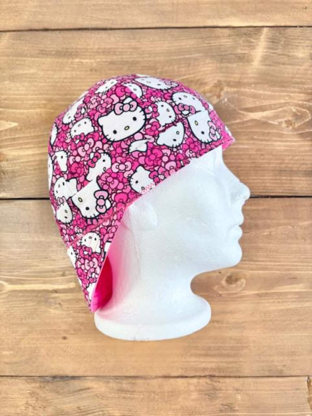 Hot Pink Hello Kitty Welding Cap | Hot Pink | Hello Kitty | Reversible ...
