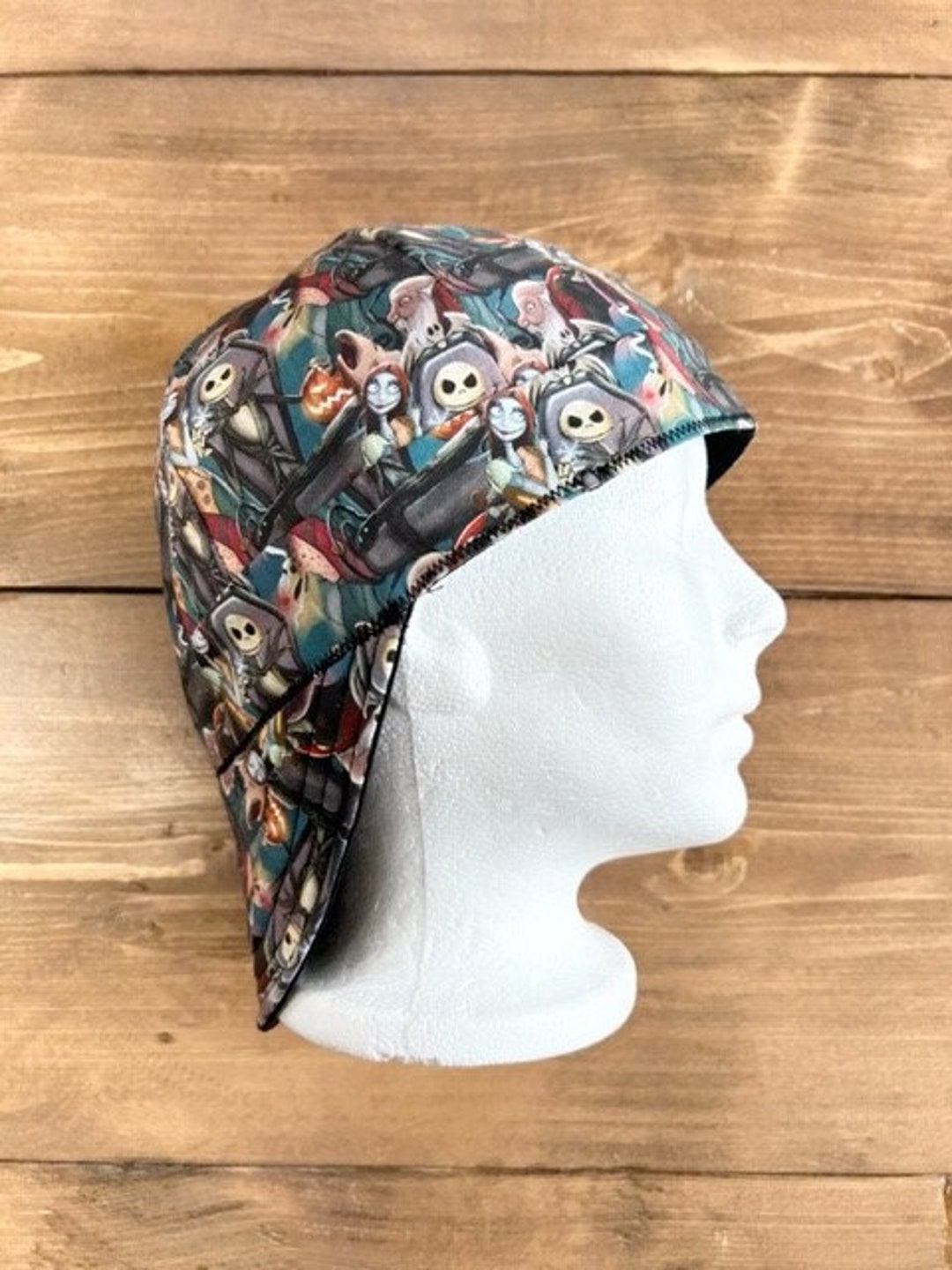 Nightmare Before Christmas Welding Cap | Halloween | Welding Beanie ...