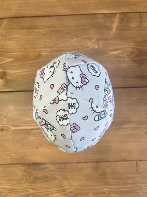 Silver Hello Kitty Welding Cap | Flowers | Hello Kitty | Reversible ...