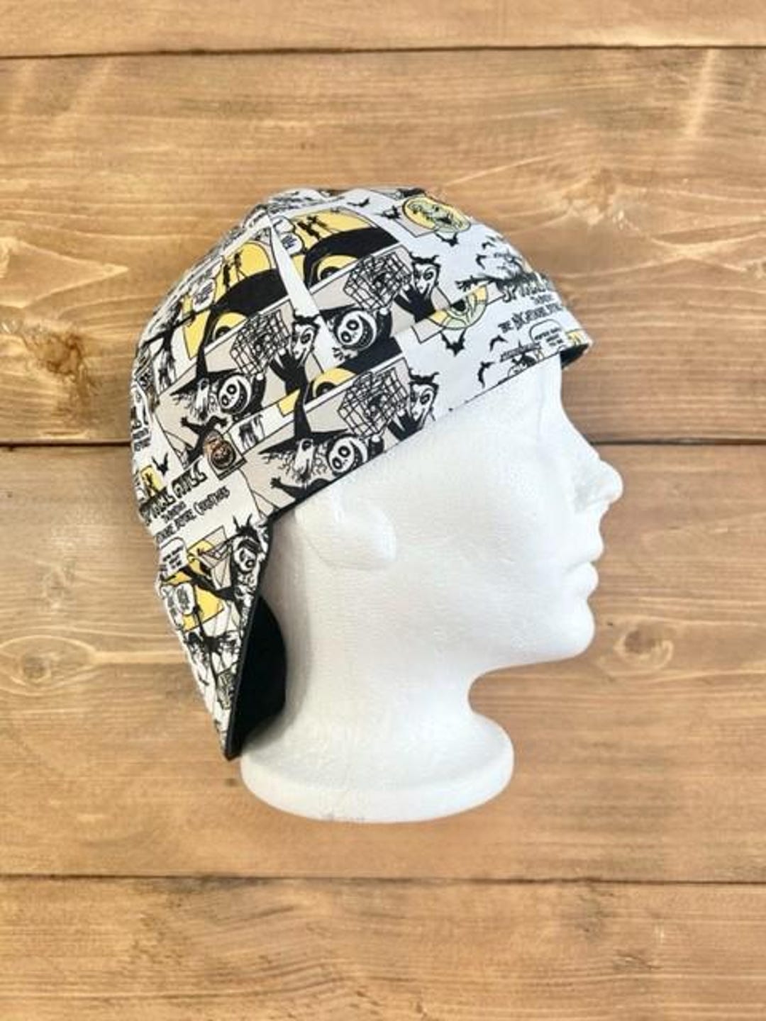 Comic Nightmare Before Christmas Welding Cap | Halloween | Welding ...