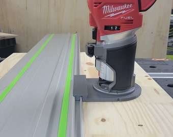 Dewalt Plunge Router DW618 Adapter for Festool Track Saw Guide Rails 2 ...