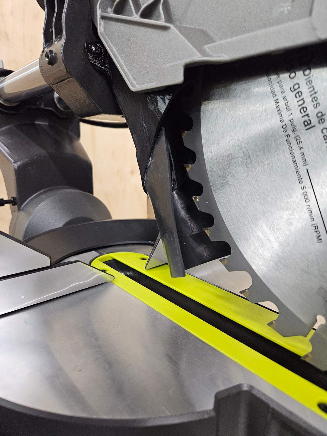 Ryobi Miter Saw TSS121 Dust Collector/vacuum Adapter for Rigid Vacuum ...