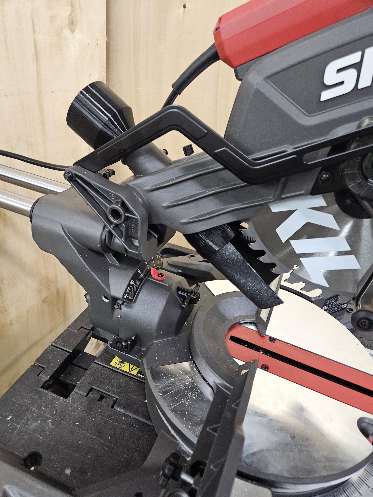 Skil 10" Miter Saw Dust Collector/vacuum Adapter for Rigid Vacuum ...