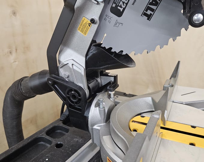 Dewalt Miter Saw DW713 Dust Collector Adapter - Etsy
