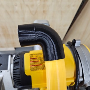 Dewalt Miter Saw Dust Collector Adapter - Etsy