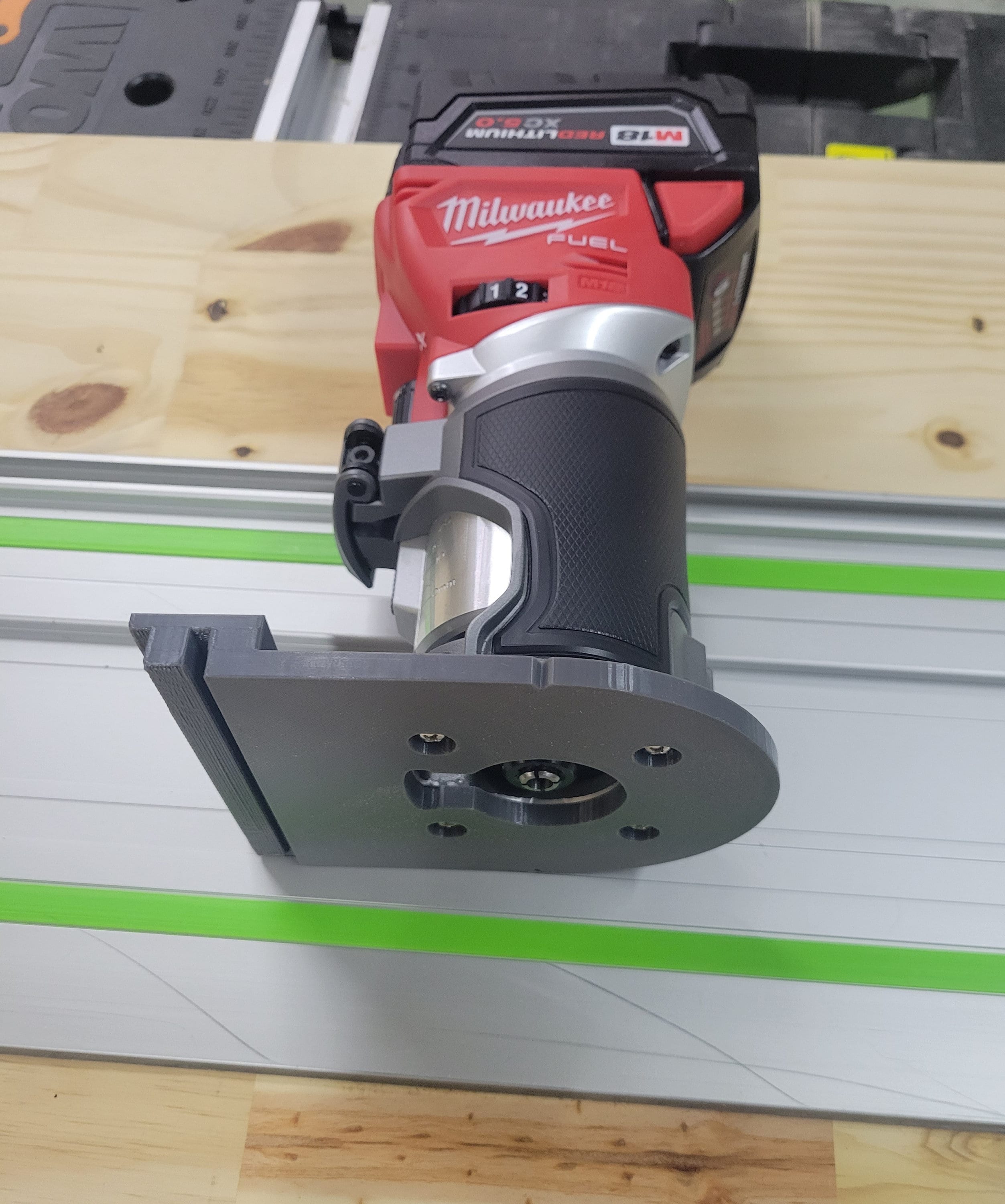 Cutom Router Adapter for Festool Track Saw Guide Rail. - Etsy