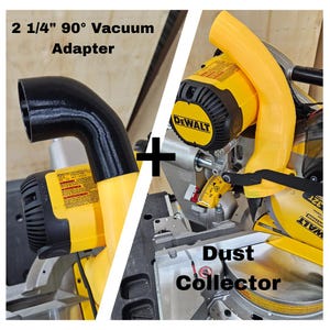 Dewalt DWS780, DWS779 Miter Saw Dust Collector/adapter. - Etsy