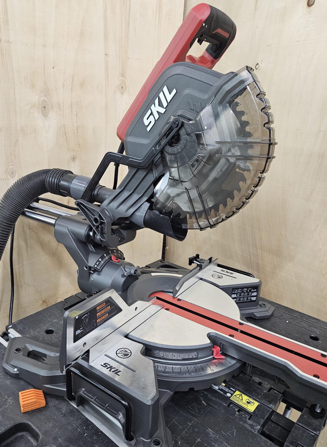 Skil 10" Miter Saw Dust Collector/vacuum Adapter for Rigid Vacuum ...