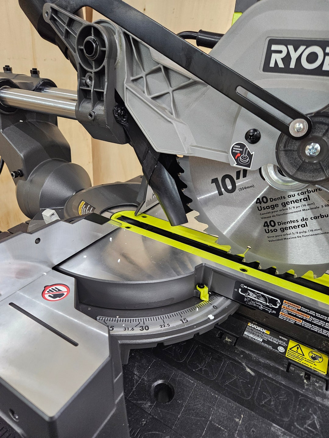 Ryobi Miter Saw TSS103 Dust Collector vacuum Adapter for Rigid Vacuum shopvac. Etsy
