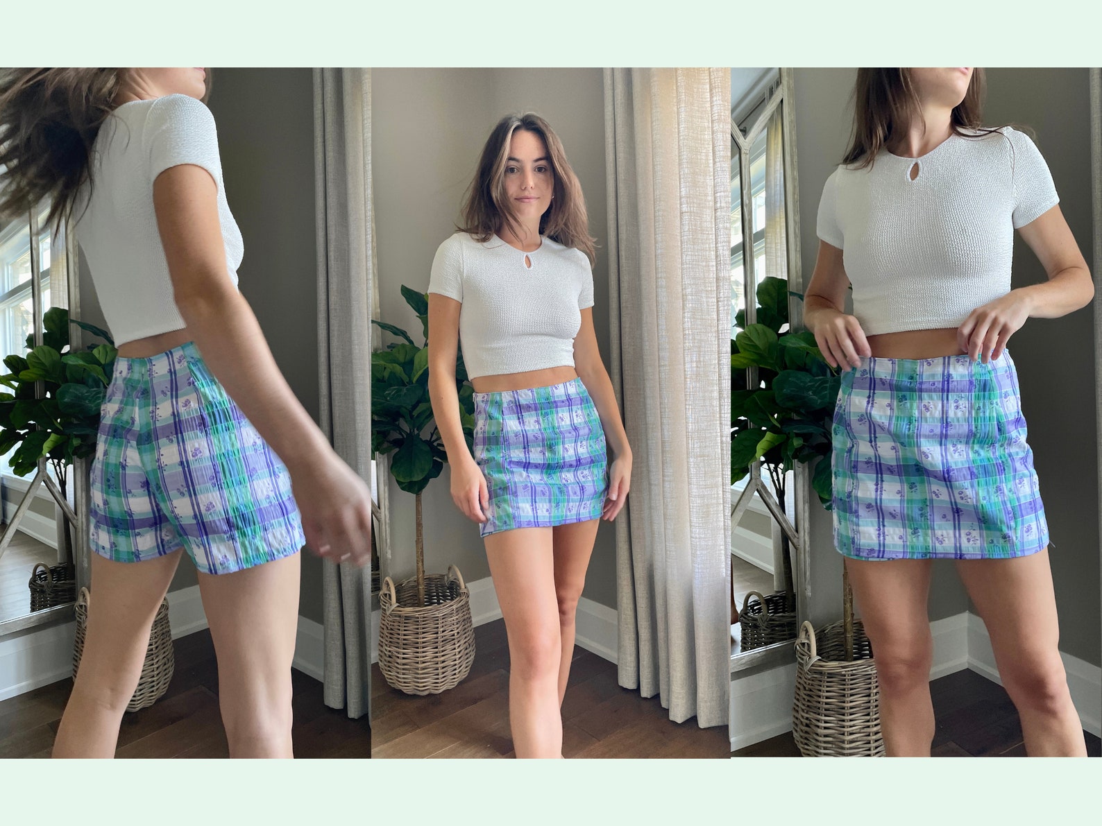 Vintage Skort Sewing Pattern PDF - Etsy