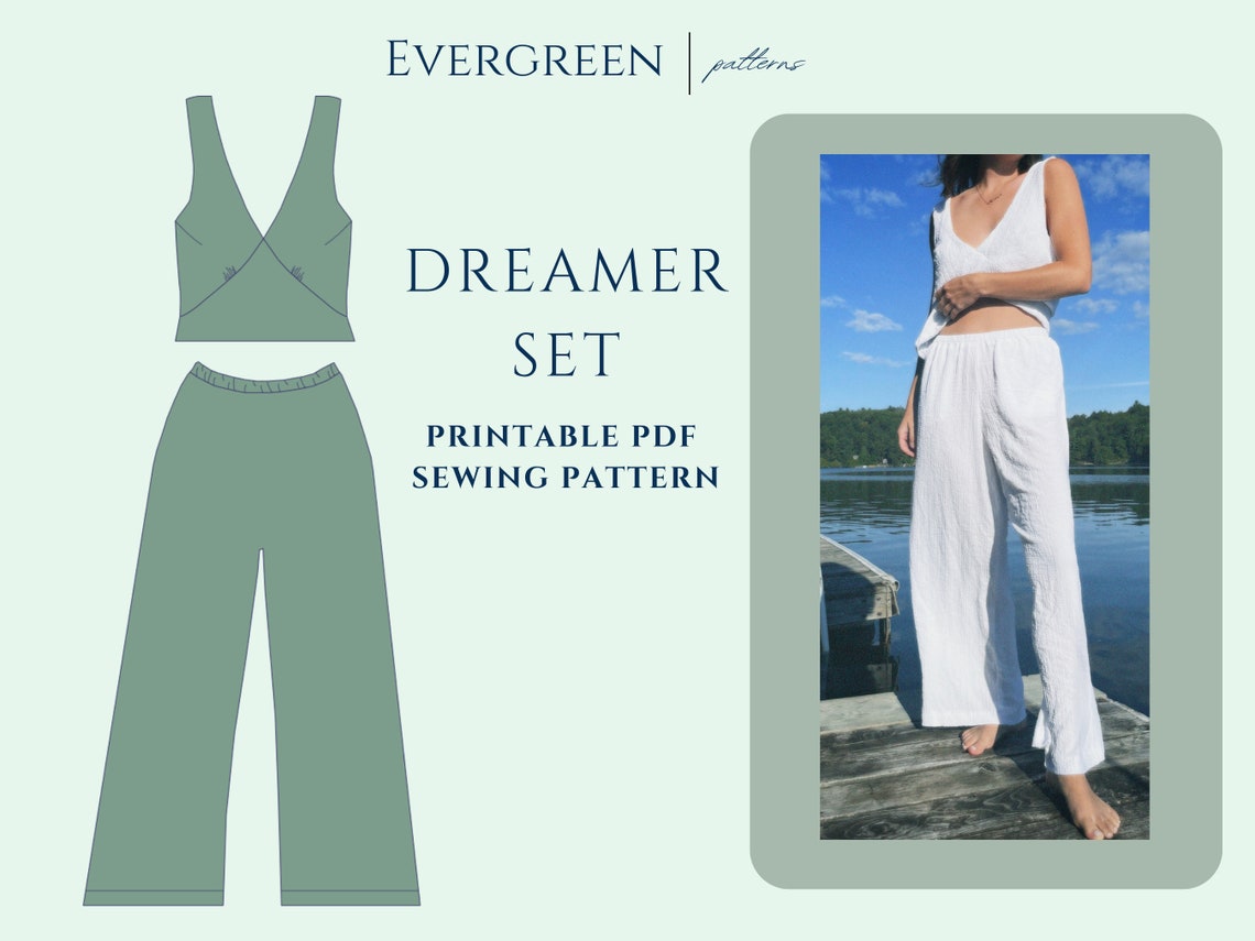 Dreamer Pyjama Set - Etsy