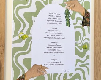Olive Branch Poem - Etsy