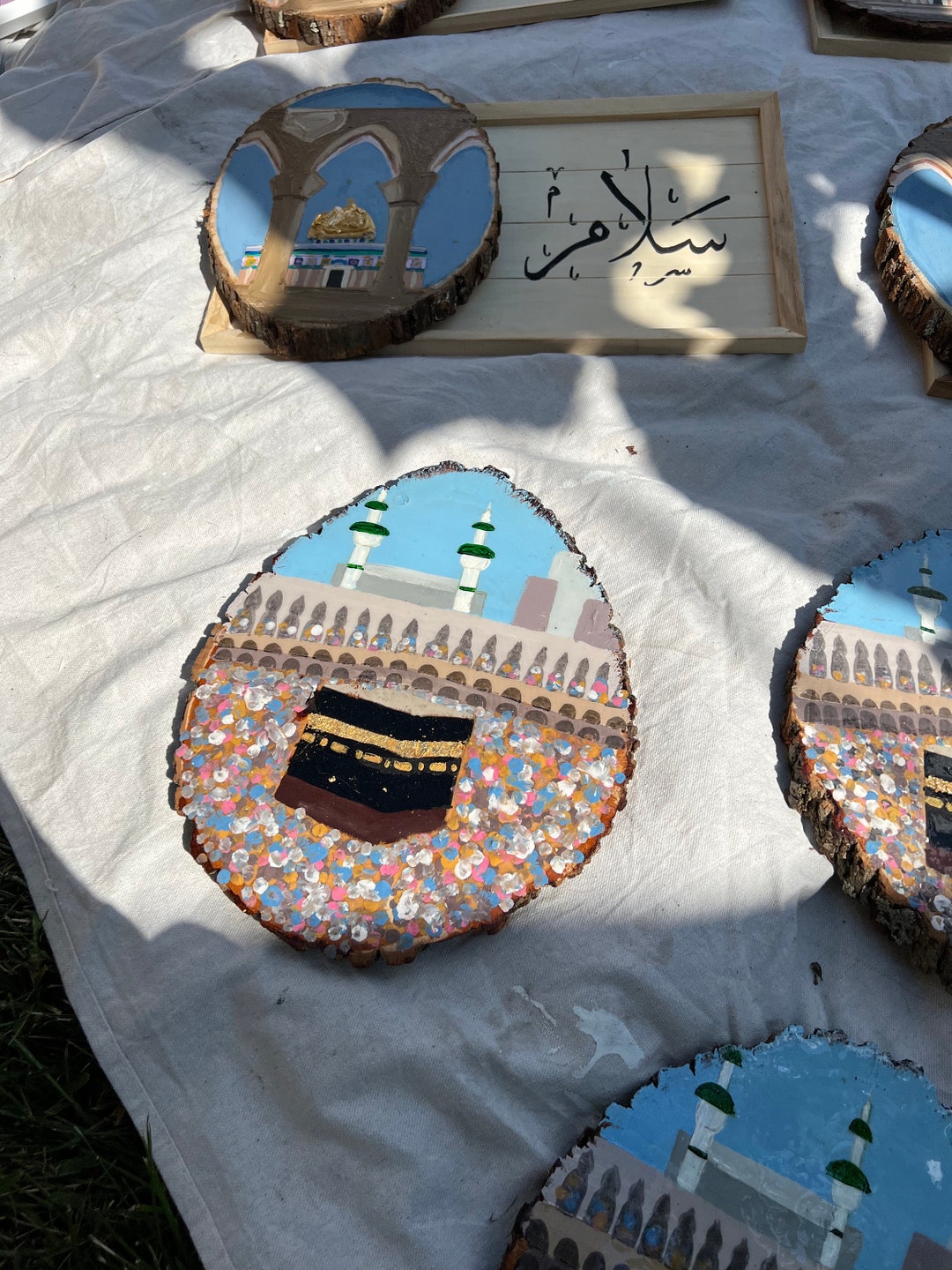 Hand Painted Kaaba in Resin 10” X 9” - Etsy