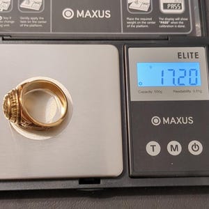 University of Texas at Tyler 10k Gold Class of 1977 Class Ring W ...