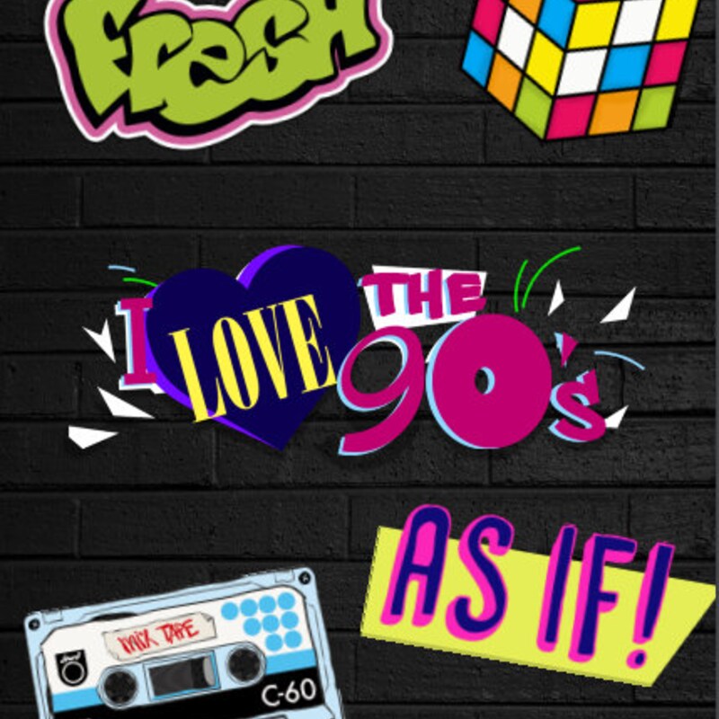 90s Theme Party - Etsy