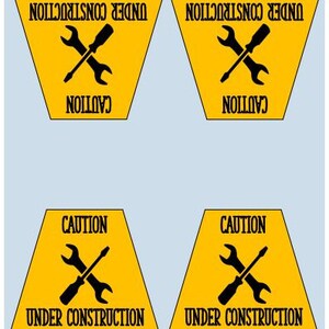 Preschool Caution Under Construction Project Holder, Blocks Center ...
