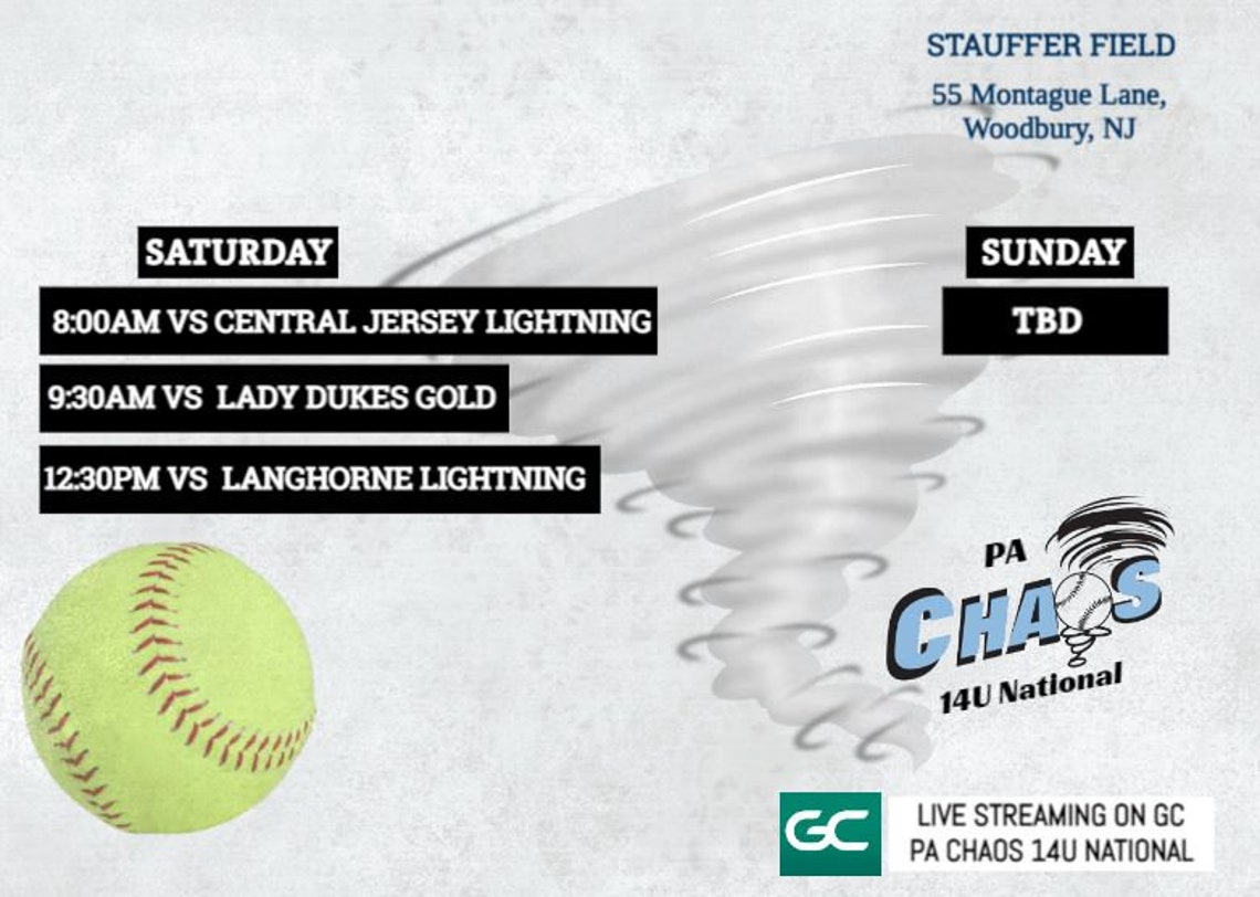 Editable Tournament Game Schedules, Sports Schedule Templates, Game Day ...