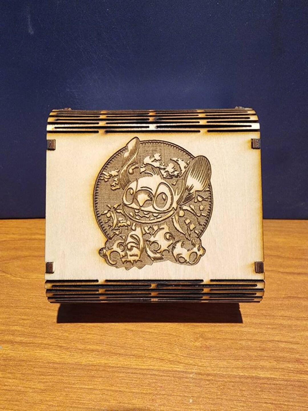 Wooden Stich Jewelry Box Decorative Box - Etsy