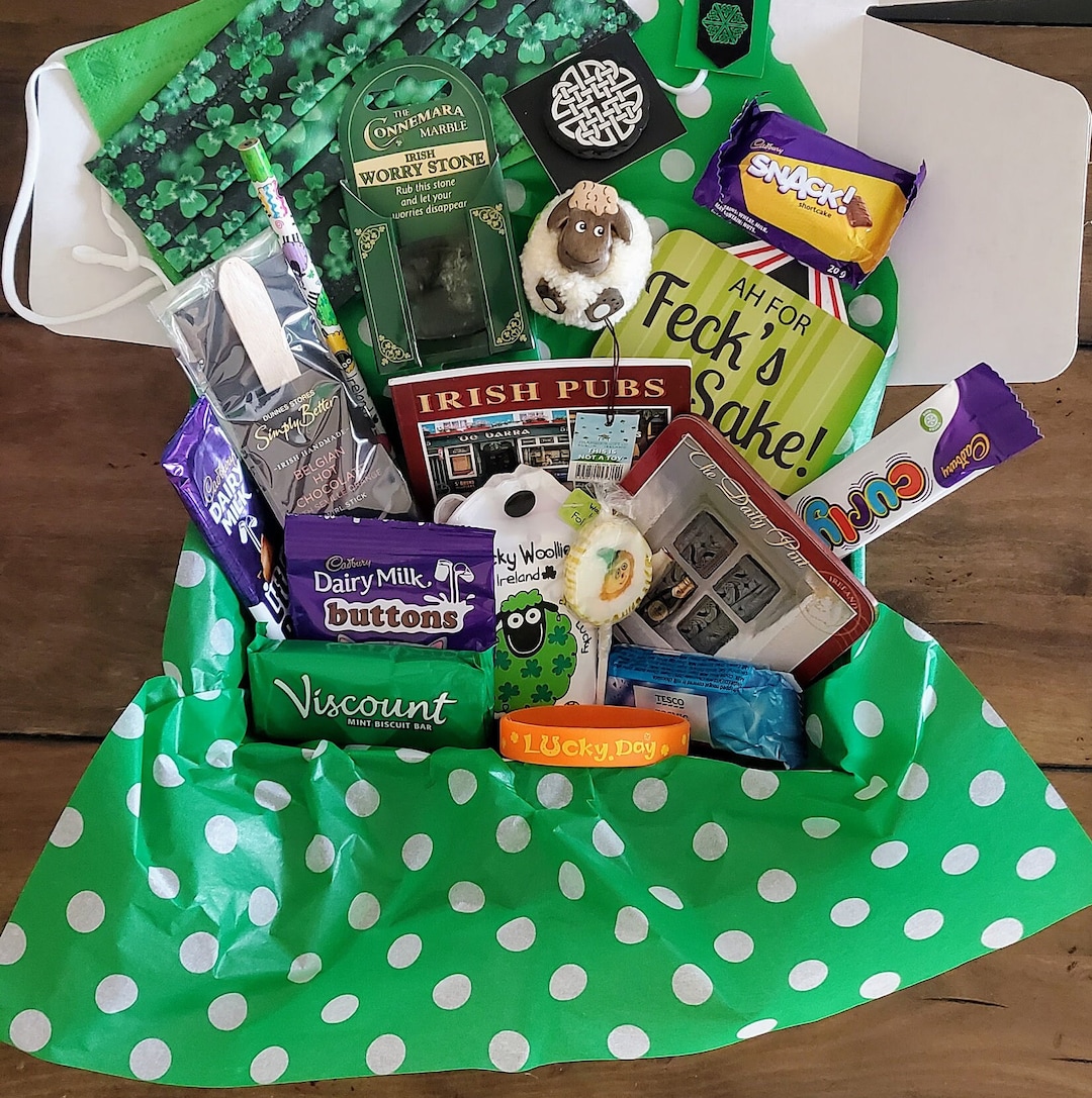 The Irish Gift Box souvenirs & Edible Treats including Crisps - Etsy