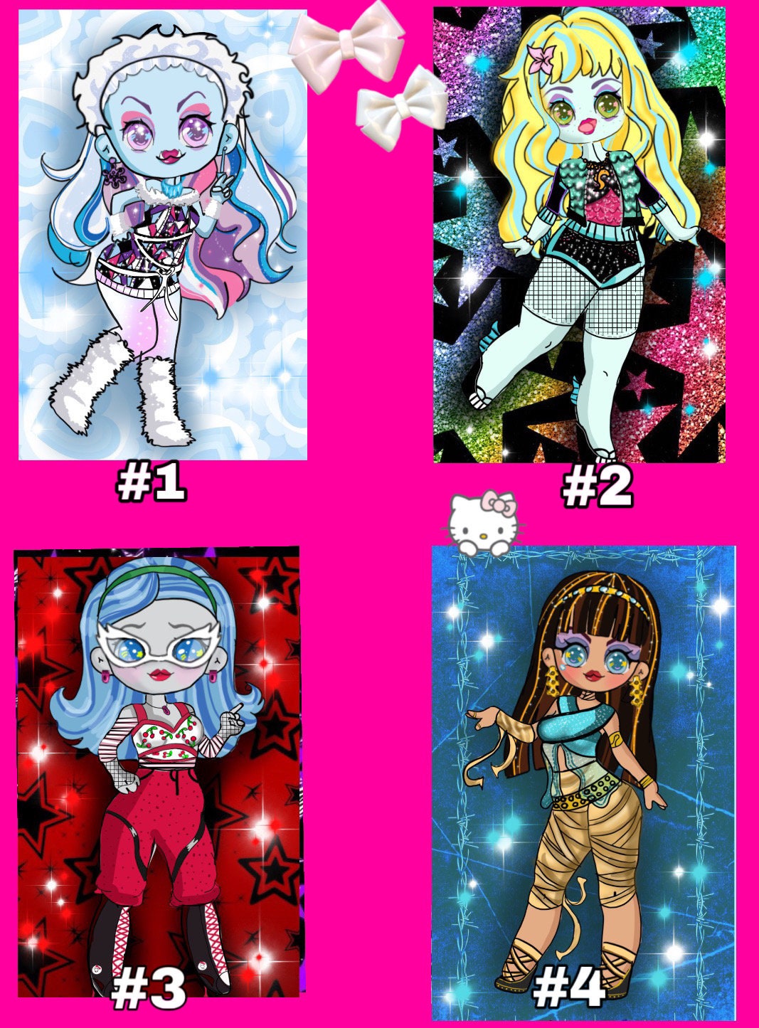 Monster High Prints - Etsy