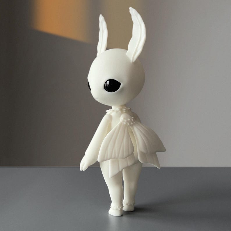 Blank Bjd Resin Doll (+ Pair of Eyes) Moth Insect Alien Mothman Ball ...