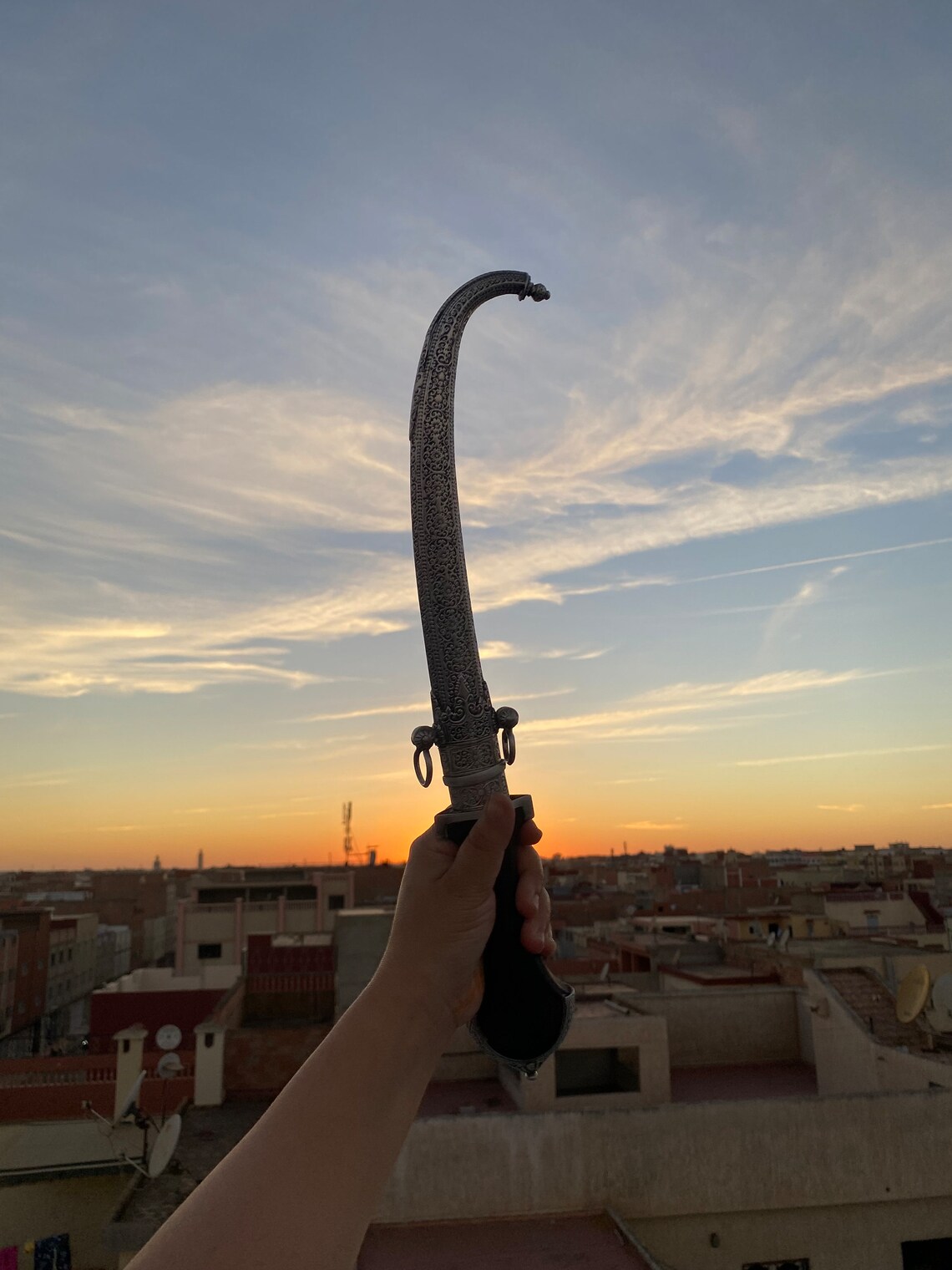 Tribal Dagger in Pure Silver From the 1800 , Moroccan Berber Amazigh - Etsy