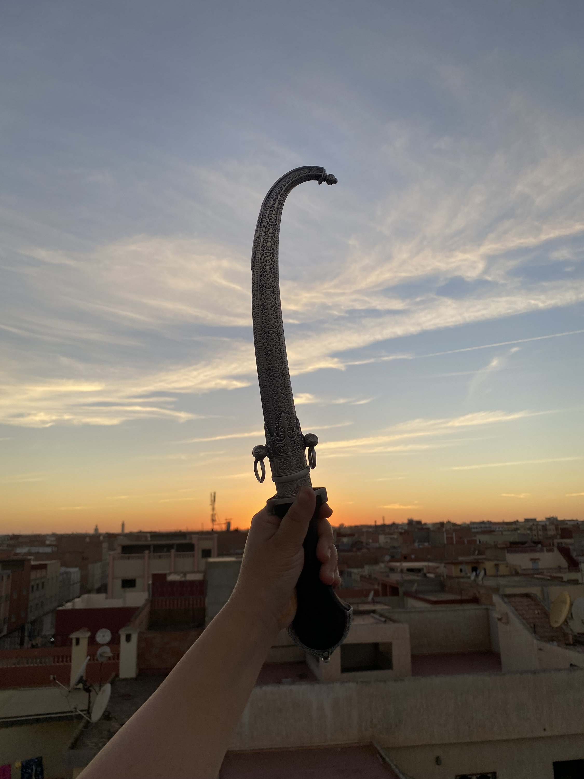 Tribal Dagger in Pure Silver From the 1800 , Moroccan Berber Amazigh - Etsy