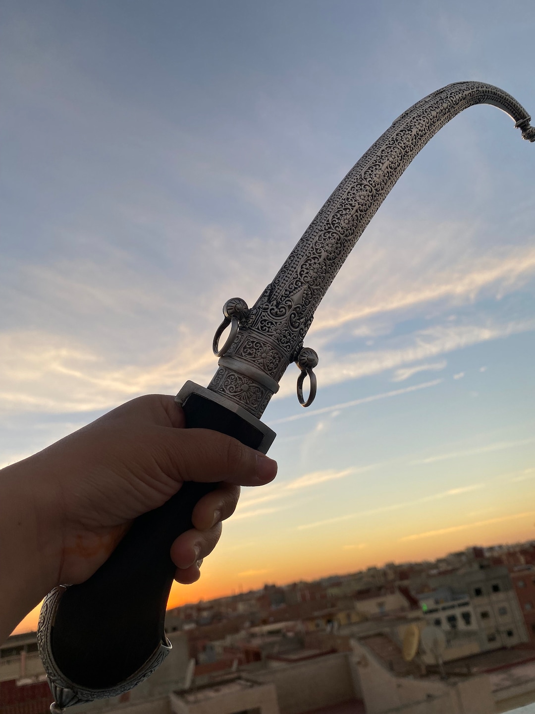 Tribal Dagger in Pure Silver From the 1800 , Moroccan Berber Amazigh - Etsy