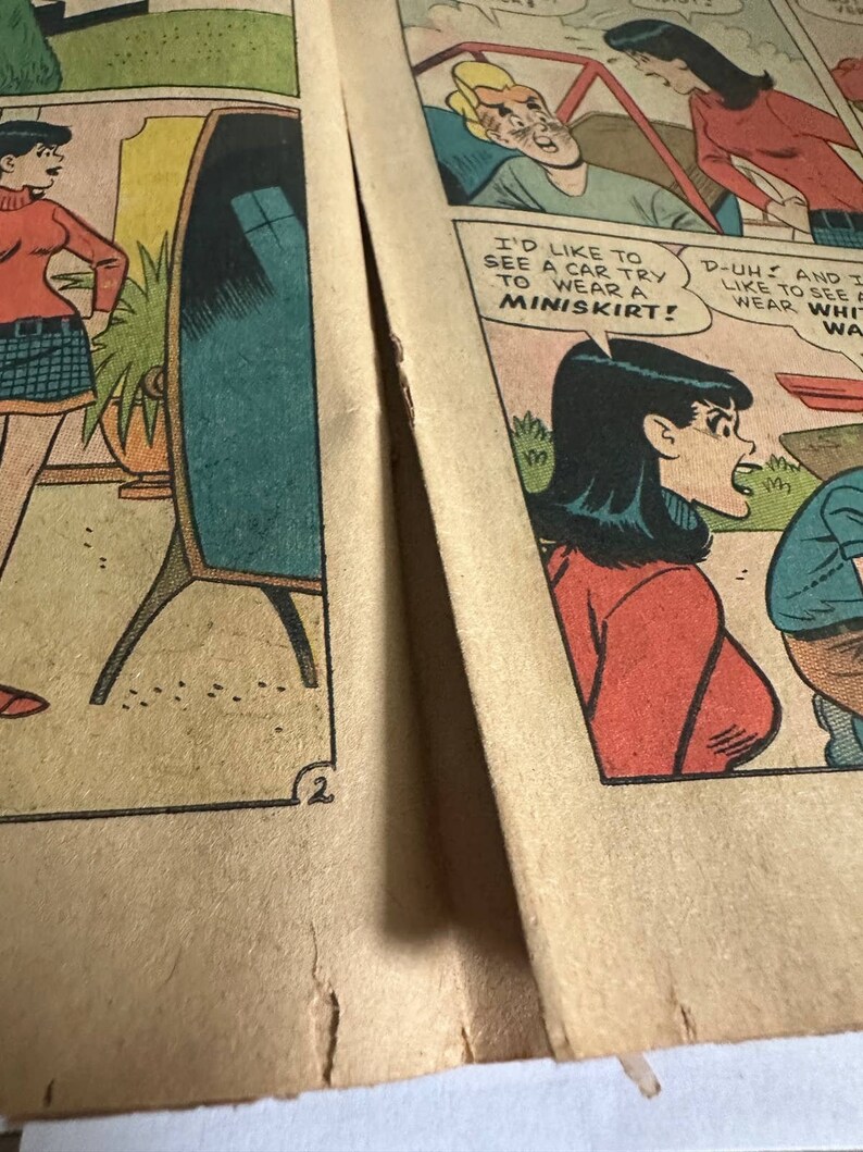 Archie Series Archie's Girls Betty and Veronica #135 March 1967 - Etsy