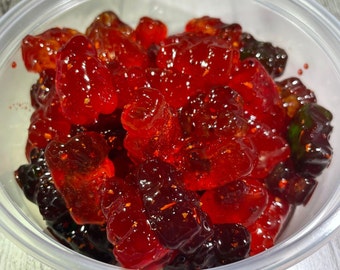 Dulces Enchilados Chamoy Candy Gummy Worms Exotic Spicy Candy Mexico ...