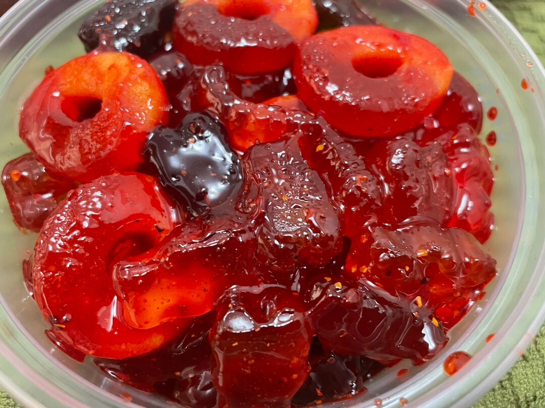 Dulces Enchilados - Chamoy Candy Gummy Mix - Exotic Spicy Candy ...