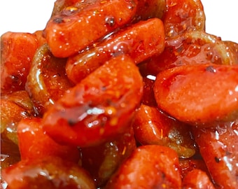 Dulces Enchilados Chamoy Candy Gummy Bears Exotic Spicy Candy Mexico ...