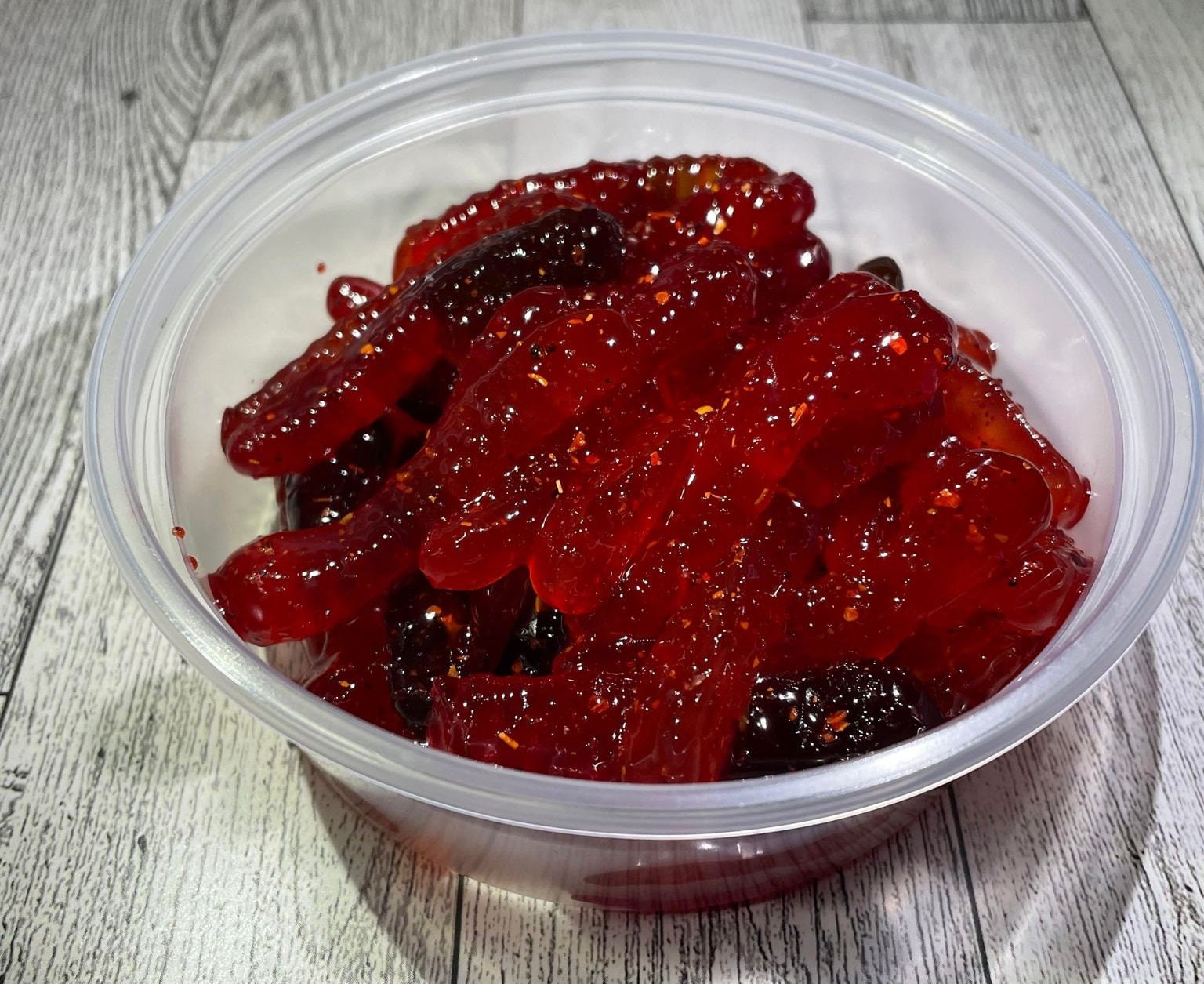 Dulces Enchilados Chamoy Candy Gummy Worms Exotic Spicy Candy Mexico Candy Etsy