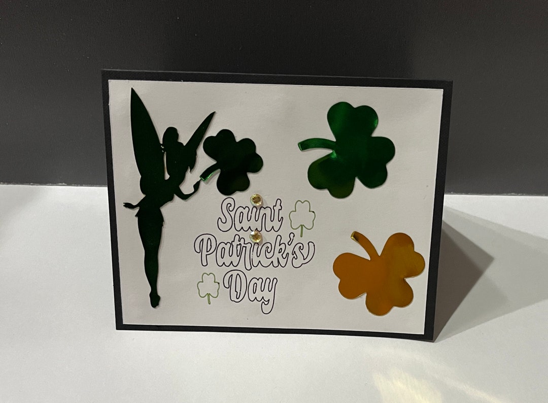 St. Patrick’s Day Tink Layer Card - Etsy