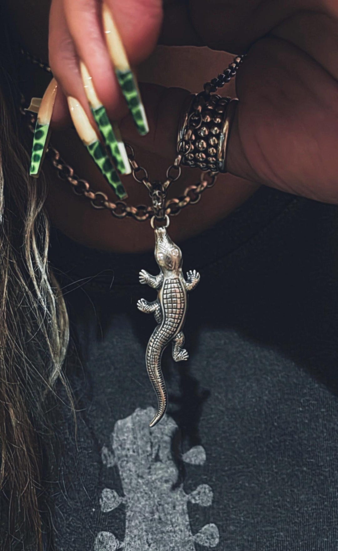 GATOR PENDANT - Etsy