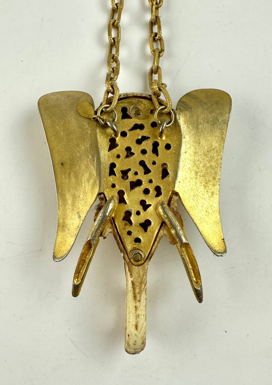 Vintage Elephant Necklace Estate Piece by Luca Razza - Etsy