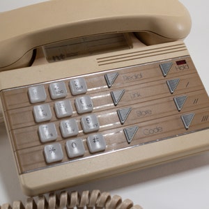 Vintage Corded Telephone Northern Telecom Made in Canada Beige - Etsy