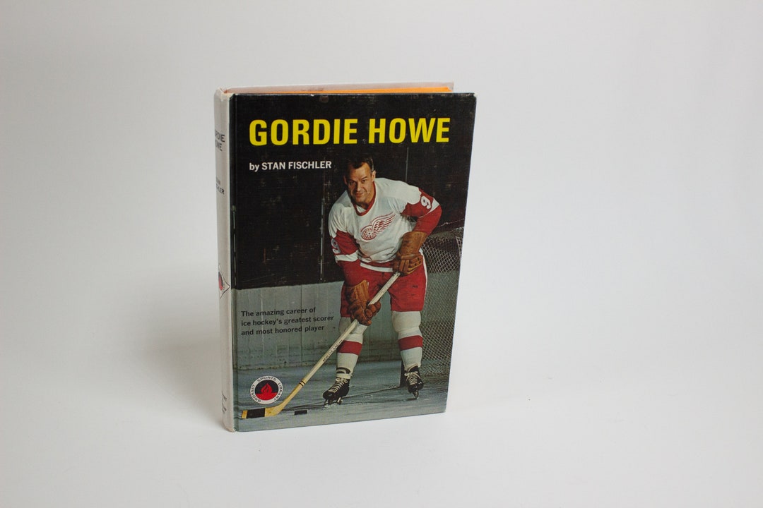 Vintage Hardcover Book Gordie Howe by Stan Fischer Hockey Legend 1967 ...
