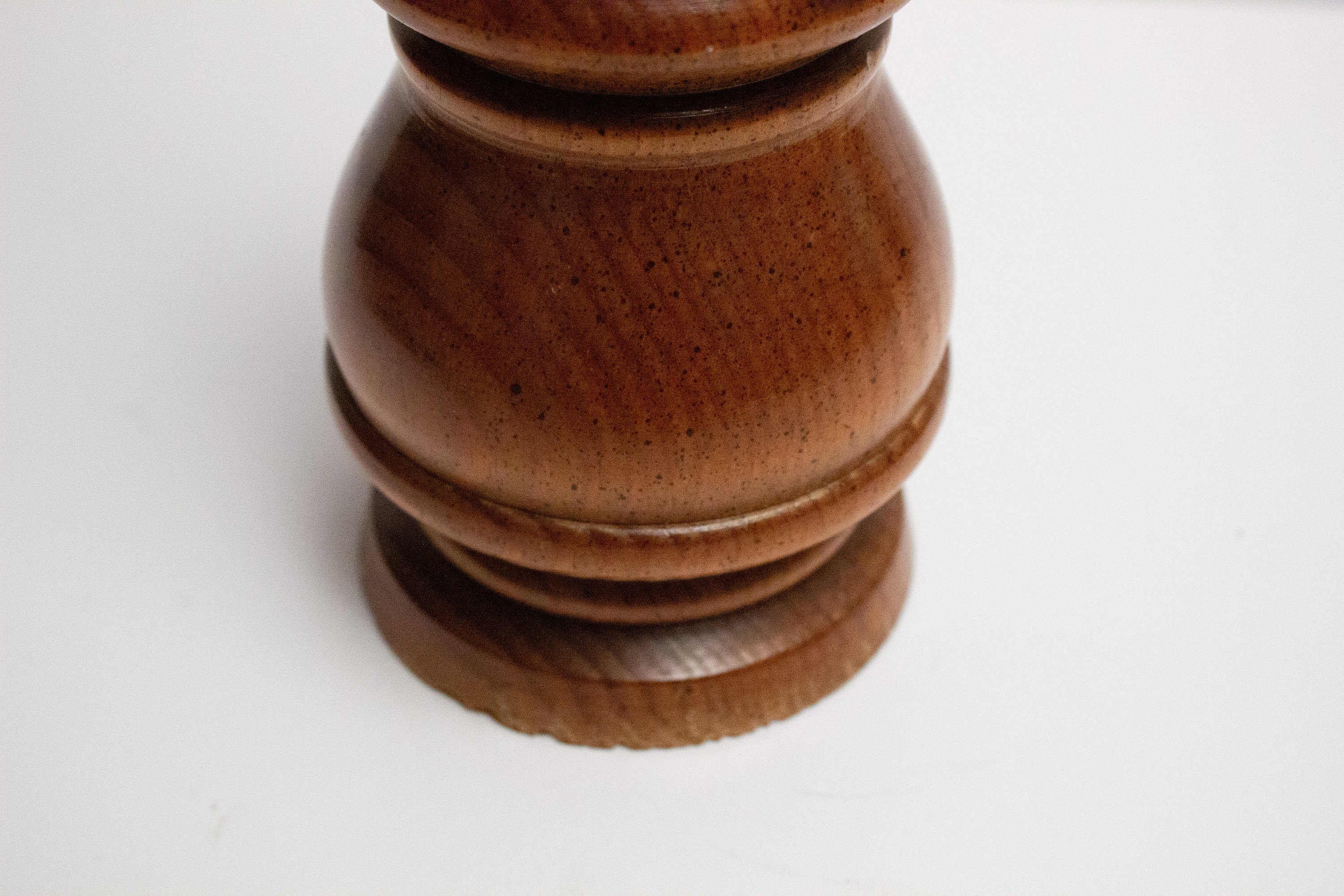 Vintage Hurricane Oil Lamp Wood Base - Etsy